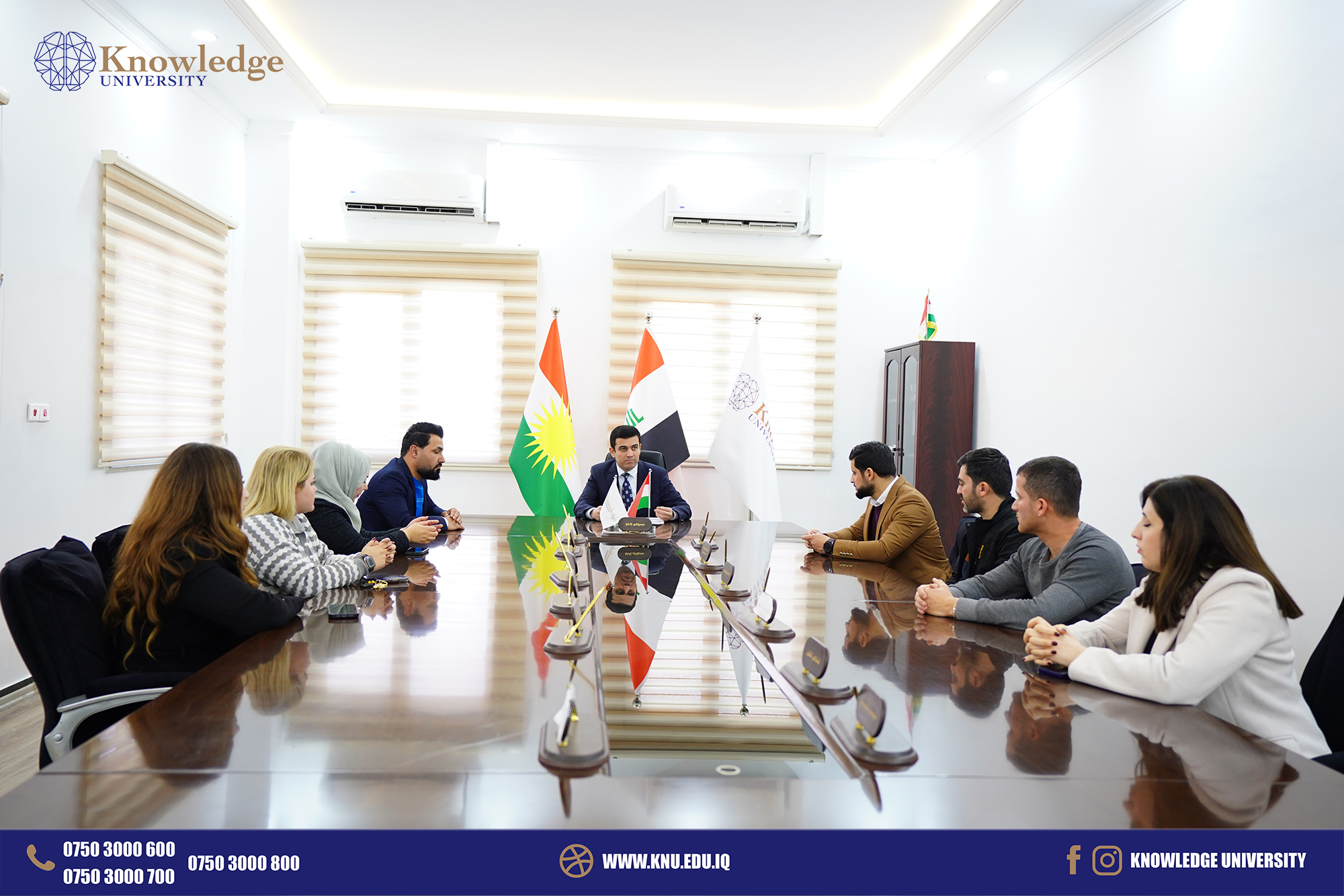 Knowledge University President Commends Registration Unit for ...